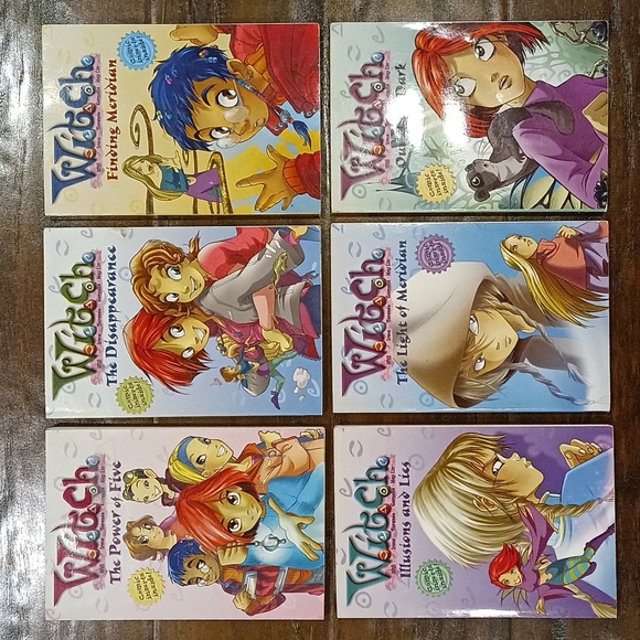 W.I.T.C.H Kids Cartoon Series | Other | 6 Kids Chapter Books Witch ...